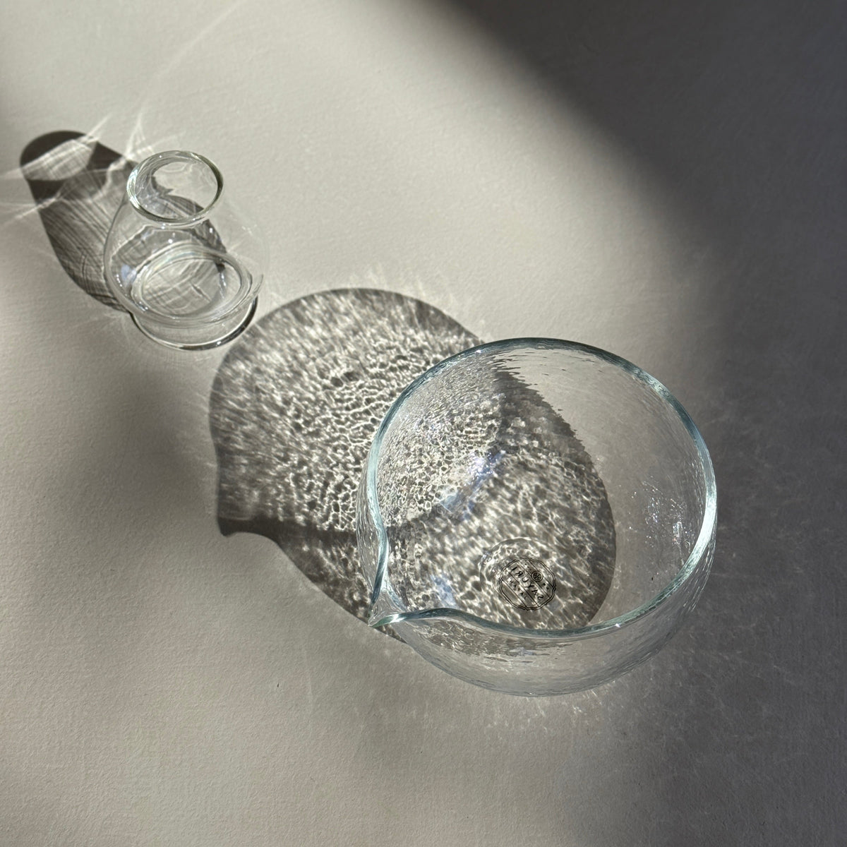 SAYURI Glass Matcha Chawan Gift Set